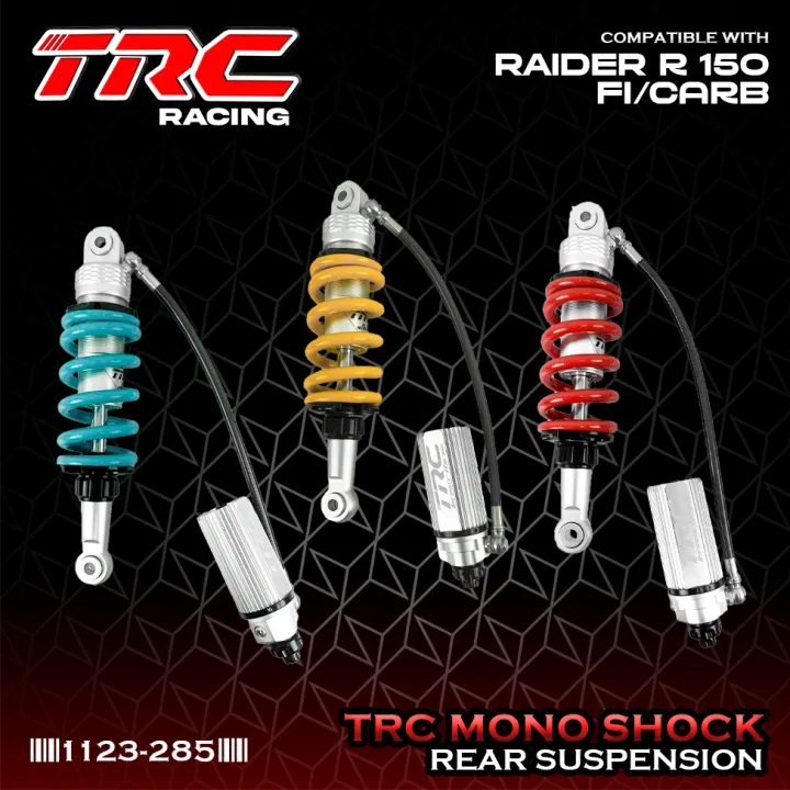 TRC RACING I-TECH SERIES FULLY ADJUSTABLE SUSPENSION for RAIDER 150 ...