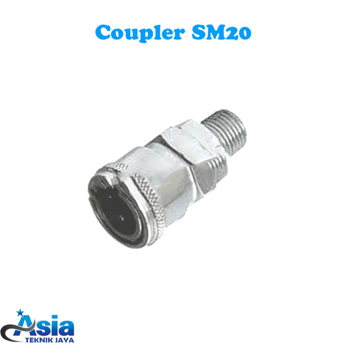 Quick Coupler SM-20 Sambungan Selang Angin ASIA TEKNIK JAYA | Lazada ...