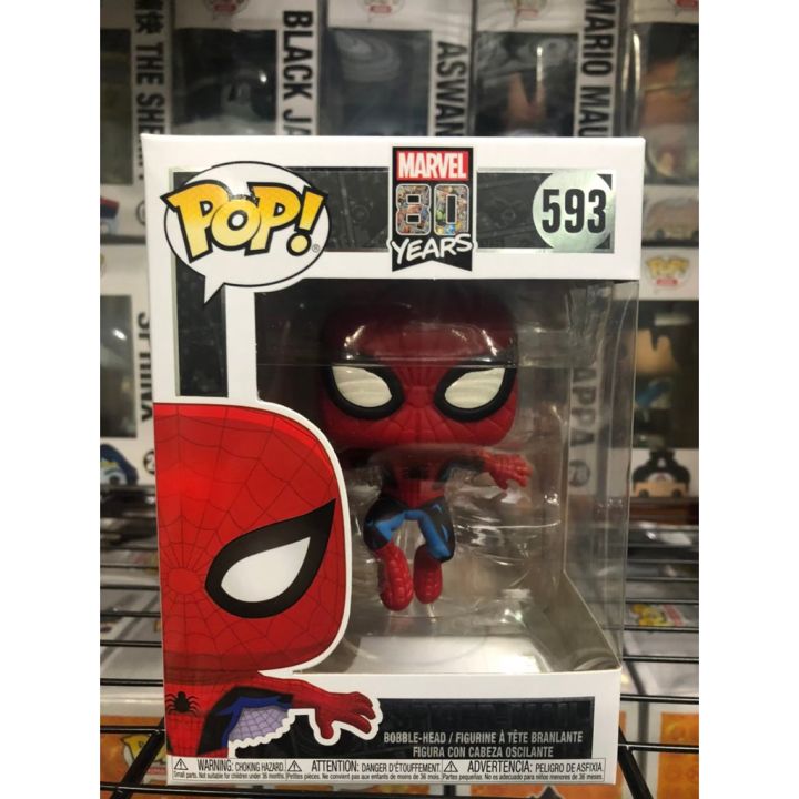 Funko POP Marvel - Marvel 80 Years - Spider-man (#593) | Lazada.co.th