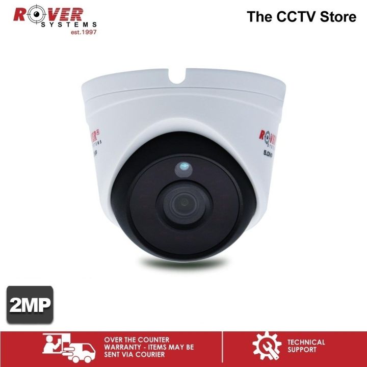 Rover Systems 2MP 1080P Low Light XVI Dome Indoor CCTV Security Camera ...