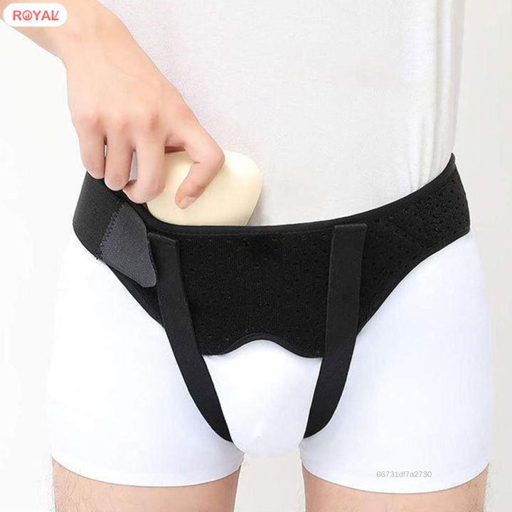 Inguinal Groin Support Hernia Belt Ergonomic Design Non-Marking Hernia ...