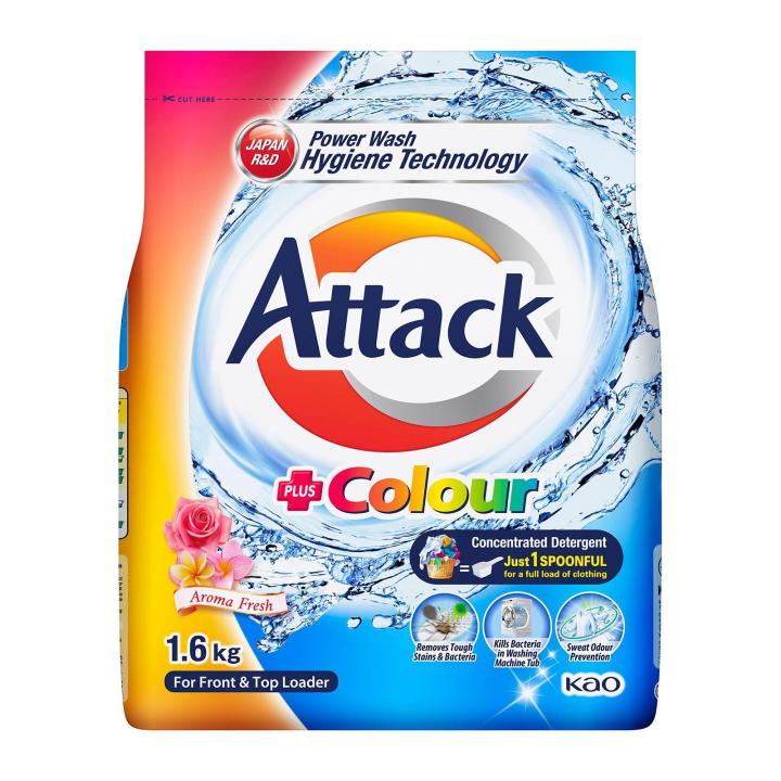 Attack Colour Ultra Powder Detergent 1.6KG | Lazada Singapore