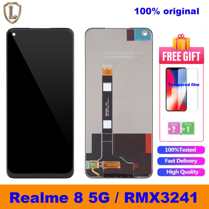 100% Tested Original LCD For Realme 8 5G LCD Display Touch Screen ...