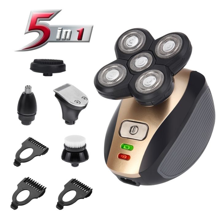 Pro Electric Shaver For Men Wet Dry Head Electric Razor Beard Hair ...