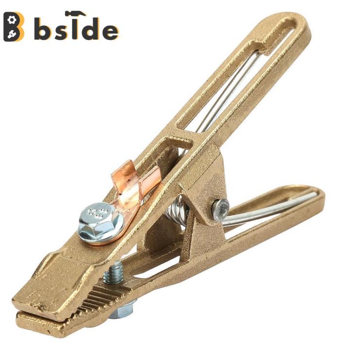 [Bside Tool Store] Copper Earth Ground Cable Clip Welding Manual Welder ...
