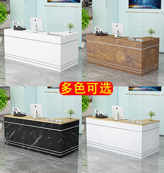 Cashier shop small front desk reception desk counter simple modern ...