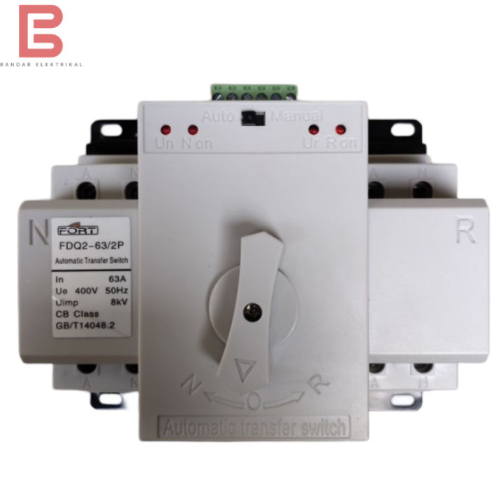 COS Motorized 2 Pole 63A / Change Over Switch Motorized 2 Pole 63A ATS ...