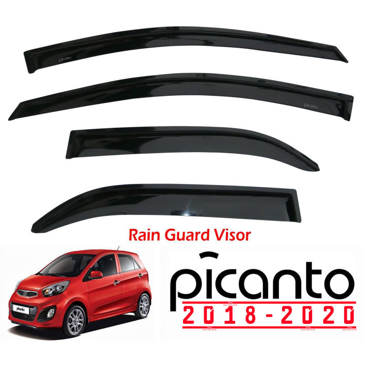 Kia Picanto 2018-2020 OEM Type Rain Guard Window Visor | Lazada PH