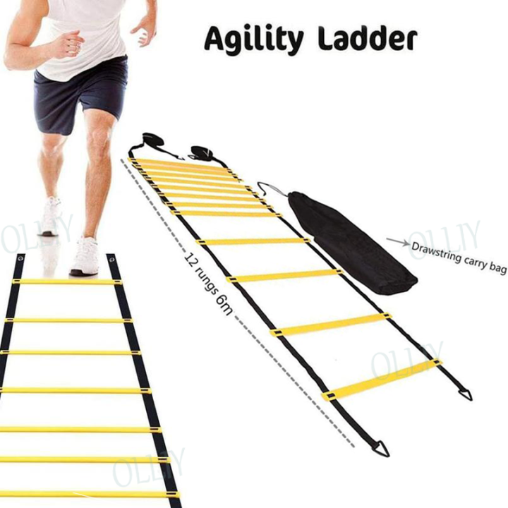 3M / 6M/ 10MAgility Ladder Speed Ladder Footwork Football Training ...