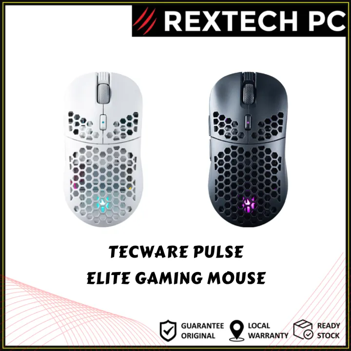 REXTECH TECWARE PULSE ELITE SERIES RGB WIRELESS LIGHT-WEIGHT GAMING ...