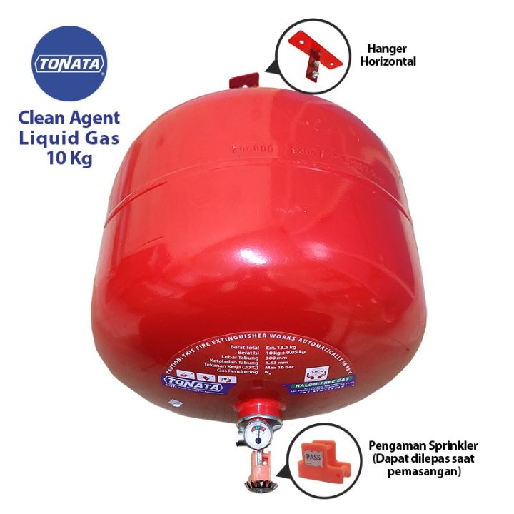Automatic Thermatic Pemadam Api Otomatis / Eco Liquid Gas 10 kg Tonata ...