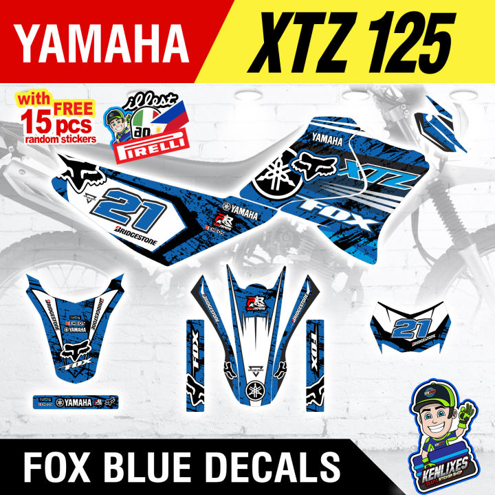 YAMAHA XTZ 125 Full Decals Sticker Body | Lazada PH