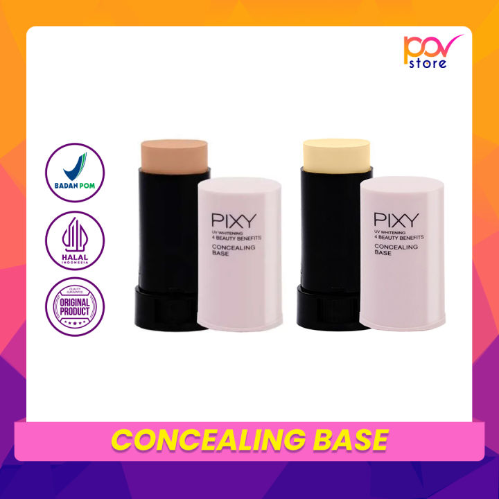 Pixy Uv Whitening Concealing Base 9 gram POV Store | Lazada Indonesia