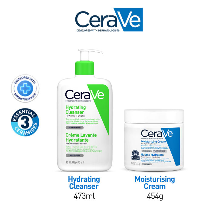 CeraVe Exclusive Launch Value Size Pack for Dry Sensitive Skin | Lazada ...
