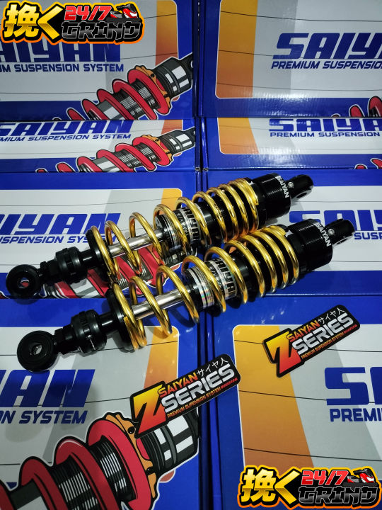 SAIYAN SHOCK Z-Series Premium Fully Adjustable For Wave / XRM / Tmx ...