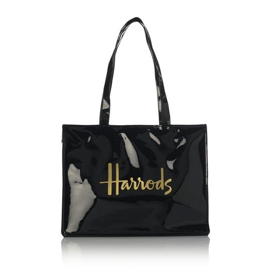 Harrods รุ่น Signature Shoulder Bag สีดำ****พร้อมส่ง | Lazada.co.th