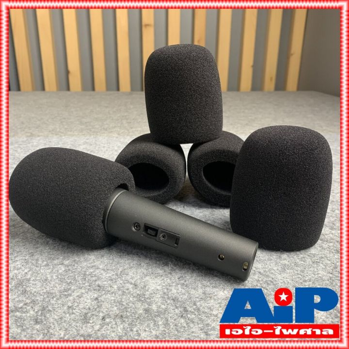 1อัน ฟองน้ำไมค์ NTS MS-5B ฟองน้ำไมโครโฟน MS5B ms 5 B สีดำ ฟองน้ำไมค์โครโฟน ใช้ได้ทั้งหัวไมค์สาย ...