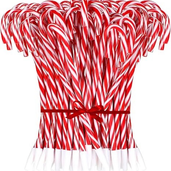 Unique Christmas Candy Cane Pens High-Quality Christmas Ballpoint Pens ...