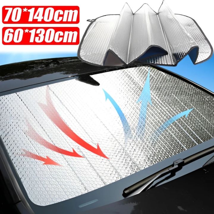 Car Sunshade Front Rear Window Curtain Shade Sun Protector Windshield ...