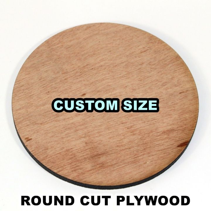 Custom size custom measurement Round Cut Plywood | Lazada PH