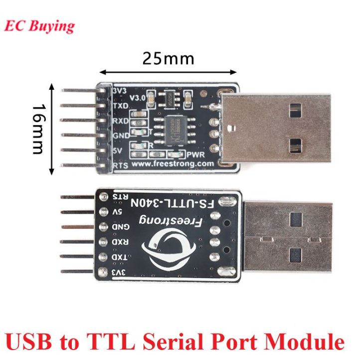 USB to TTL Serial Port Module CH340N CH340 Chip Integrated 5V to 3.3V ...