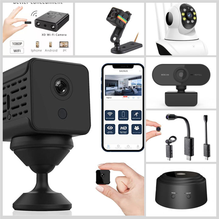 ENER-XD mini camera spy connect to phone video recorder HD 1080p 4k ...