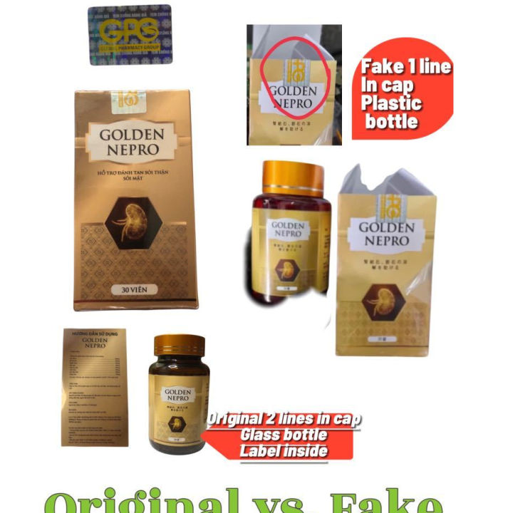 (ORIGINAL) Golden Nepro Essentials | 30 capsules/BOTTLE/for Kidney ...