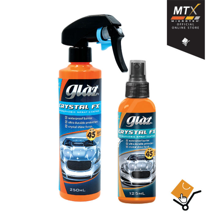 Microtex Glaz Crystal FX (Hydrophobic Spray Coating, MTX Car Care ...