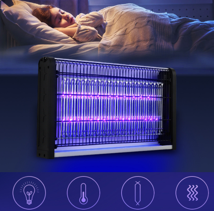 【New】LED Electronic Insect Trap Bug Zapper Pest Control 4W 6W 8W Insect ...