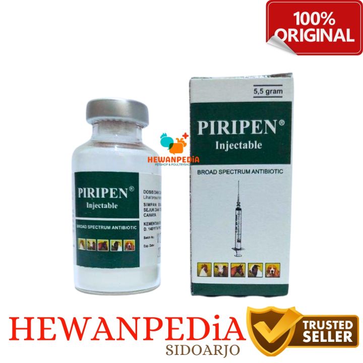 PIRIPEN 5.5 gr HEWANPEDIA - Penstrep Streptomycin Obat Antibiotik Hewan ...