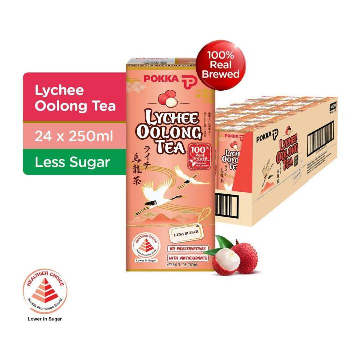 Pokka Lychee Oolong Tea (24 x 250ML) - Case | Lazada Singapore