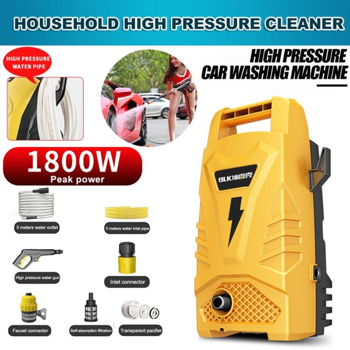 Portable High Pressure Washer Water Spray High Pressure Car Washer ...