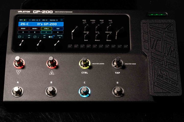 Valeton GP-200 / GP-200R Red / GP-200LT / GP-200JR มัลติเอฟเฟค เอฟเฟค ...