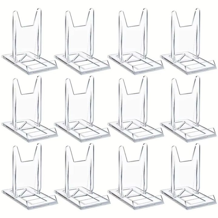 DSFSI 5Pcs Multifunctional Clear Display Stand Transparent Acrylic Art ...