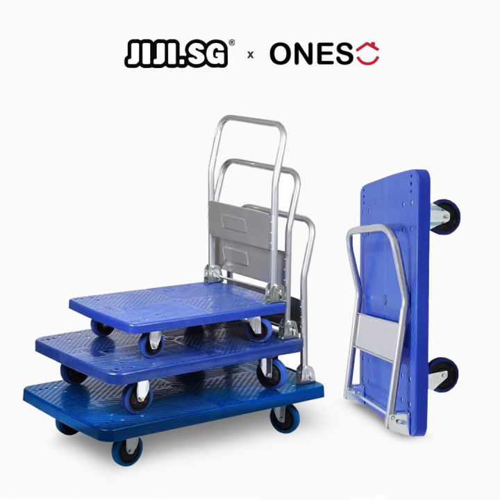 (JIJI.SG x ONES) SORANO Compact Foldable Trolley - Industry Trolley ...