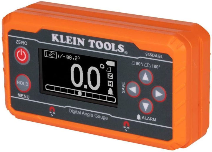 Klein Tools 935DAGL Digital Level Angle Finder with Programmable Angles ...