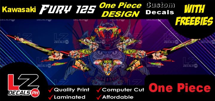 Kawasaki Fury 125 Decals /Stickers with freebies | Lazada PH