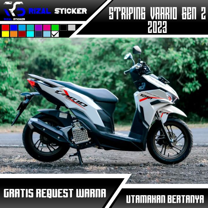 Rs Sticker Design Striping Motor Vario Gen 2 Motif 3 | Lazada Indonesia