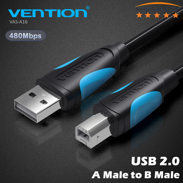 Vention Printer Cable to USB Type A Male to B Male Printer Cable for HP ...