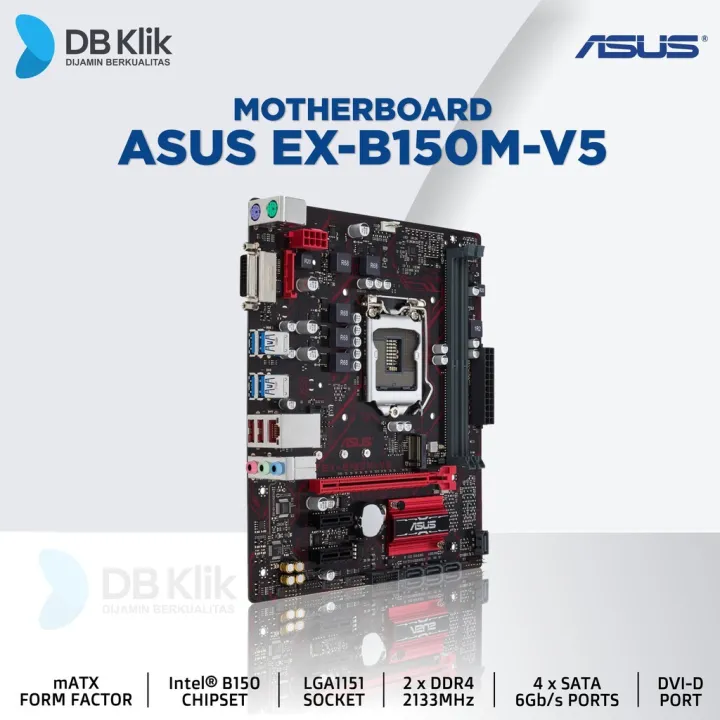 Asus Motherboard Ex-B150M-V5 | Lazada Indonesia