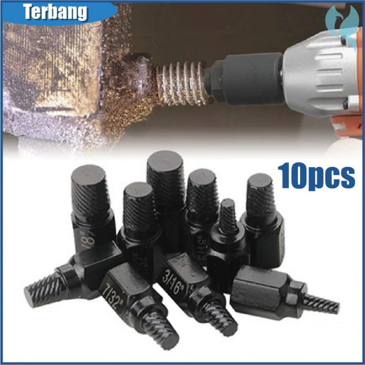 Pembuka Baut Dol Hexagon 10pcs Screw Extractor Alat Pembuka Baut Rusak ...