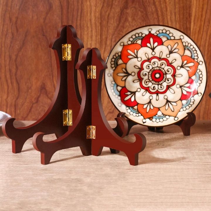 ERMINE Wooden Universal Decorative Adjustable Home Decor Foldable Easel ...