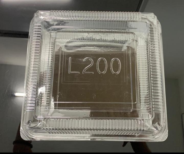 OPS-L200 / OP-L200 ( 8" ) SQUARE CAKE TRAY- BUTTER CAKE/ PLASTIC TRAY ...