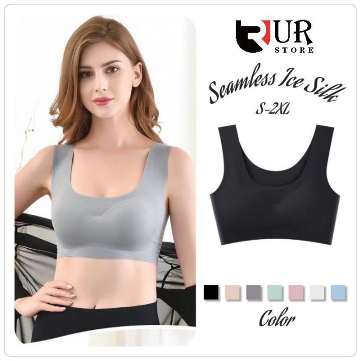 New Square Collar Seamless Push up Bra For Women | Lazada PH
