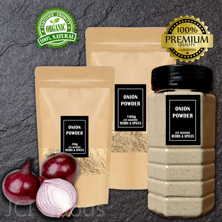 ONION POWDER Herbs and Spices 200ml/100g/50g | Lazada PH
