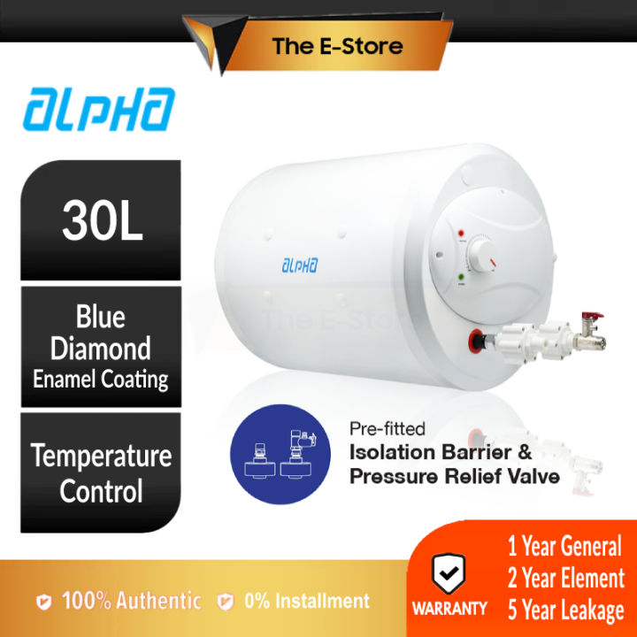 Alpha Storage Water Heater | AST-30-H AST-40-H AST-50-H (Home Shower Storage Tank Storage Heater ...