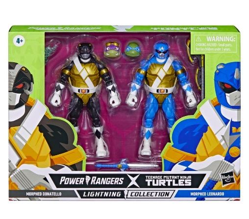 Power Rangers X Teenage Mutant Ninja Turtles Lightning Collection ...