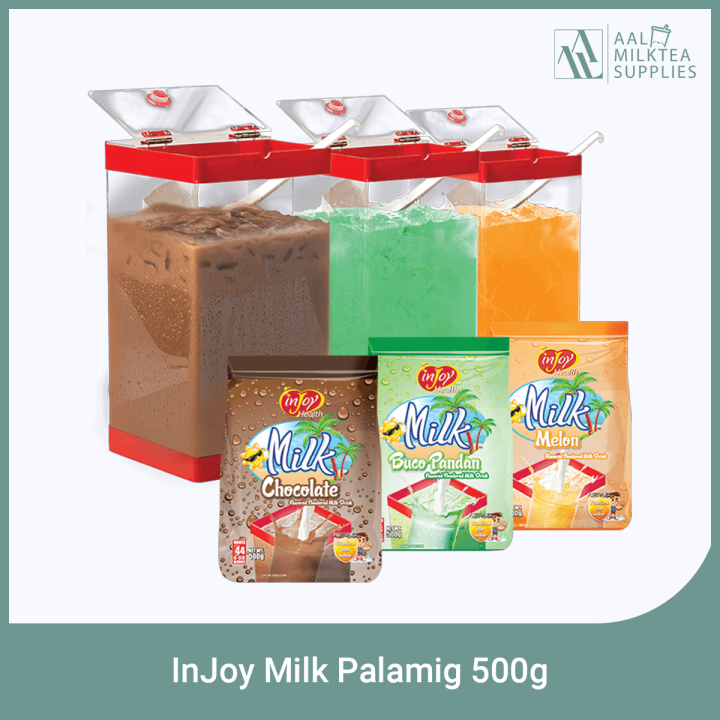 inJoy Milk Palamig Powder 500g – Chocolate, Melon, Buco Pandan for Cold ...