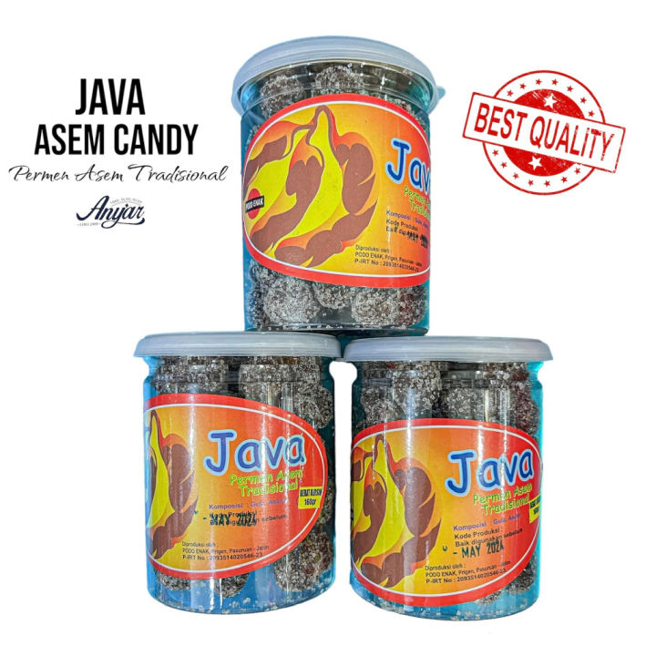Java Asem Candy / Permen Manisan Jawa Tradisional / Manisan Permen Asem ...