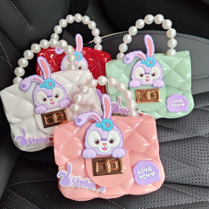 Tas Selempang Jelly Mini Stella Lou Selempang Anak Mutiara Sticker ...